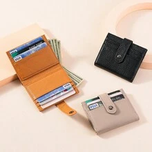 Women's Genuine Leather Wallet Multi-Function Credit Card Holder ...