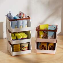 1pc Multi-Functional Desktop Storage Box With Increased Capacity ...