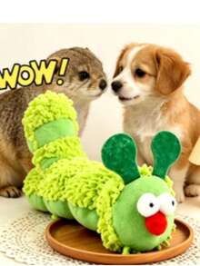 Bionic Caterpillar Catnip Pillow, Caterpillar Cat Plush Toy With Galls ...