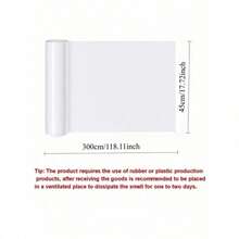 1pc Cuttable Self-Adhesive Anti-Scratch Film, Transparent Residue-Free ...