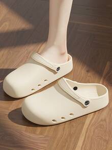 Women's Casual Clog Sandals Summer Outdoor 2026 New Style Minimalist ...