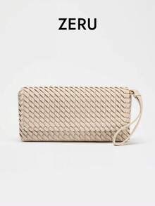 2026 New Woven Handbag, Elegant Shoulder Flap Bag, Minimalist Tote Bag ...