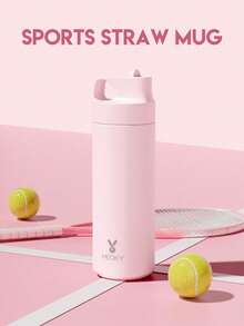 Meoky 18oz Stainless Steel Insulated Water Bottle, Leak-Proof Portable ...