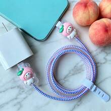 Cable Protector, 12-15/16 Anti-Break Charging Cable Protector, Type-C ...