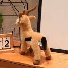1pc Realistic Antelope Plush Doll, Soft Plush Antelope Doll, Desktop ...