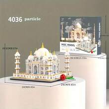 1pc Taj Mahal Castle Building Block Series High Difficulty Fun Assembly ...