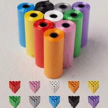 10 Rolls (150pcs) Solid Color Pet Waste Bags, Suitable For Cat And Dog ...