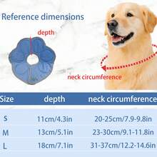 Dog Head Cover Post-Surgery Recovery Anti-Licking Collar Soft ...