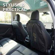 Car Seat Back Protector – Kick & Dirt Resistant, Backseat Protector ...