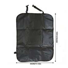 Car Seat Back Protector – Kick & Dirt Resistant, Backseat Protector ...