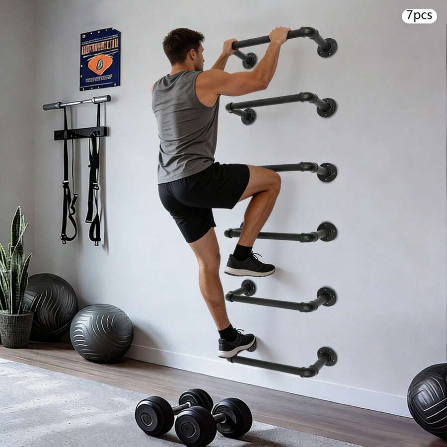 RainWeel Wall Mounted Ladder, Industrial Wall-Mounted Emergency Escape ...