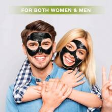 Máscara Preta Peel Off para Cravos, Limpeza Profunda, Minimização de ...