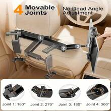 [4.7-12.9-Inch Rotating Tablet Holder]2 Pieces Car Headrest Mount ...