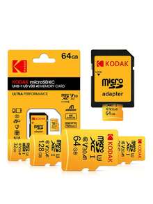 Kodak U3 High-Speed Memory Card, TF Flash Card 32GB/64GB/128GB/256GB ...