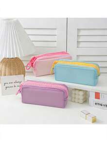 5 Colors Available, Jelly Texture Stationery Storage Box! Dopamine ...