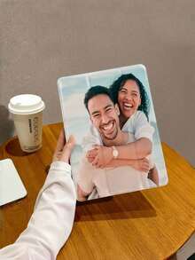1pc Customizable Tablet Protective Case, 360° Rotating Personalized ...