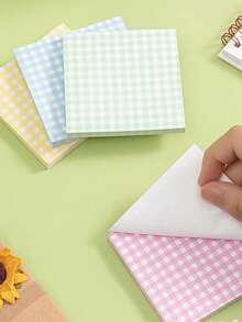 4 Sets Colorful Grid Sticky Notes, Student Sticky Notes, Multiple ...