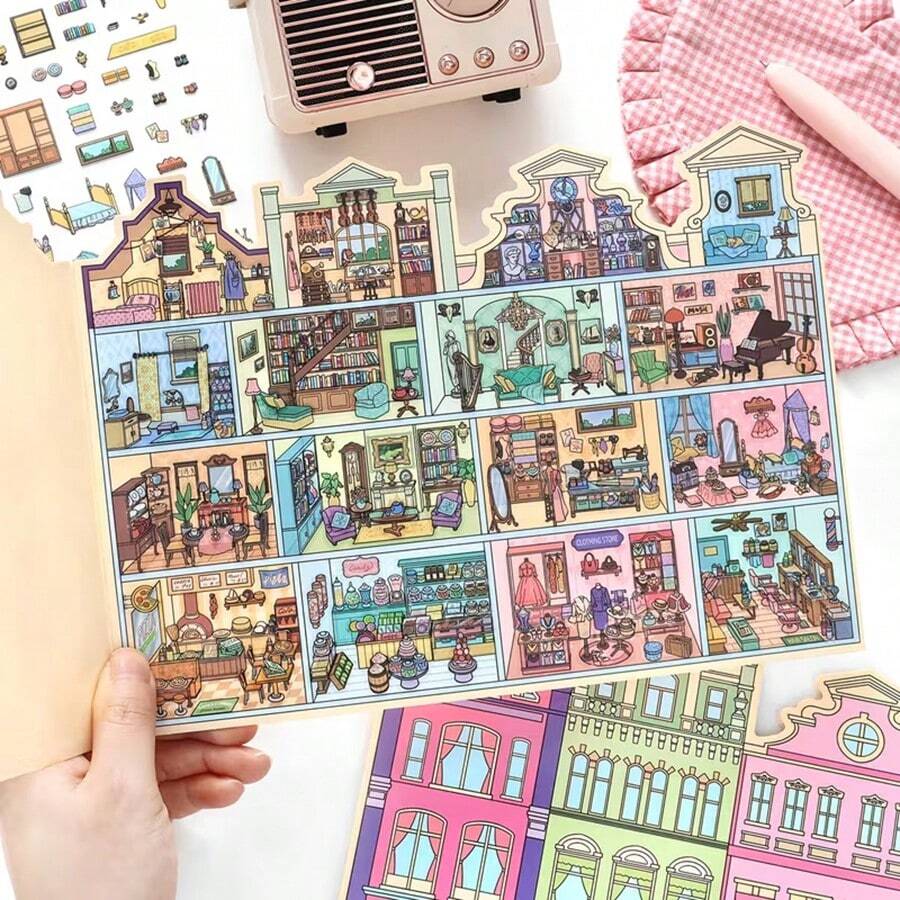 [4Sheets | Preppy Pattern] 4Sheets Nook Series | Preppy Pattern ...