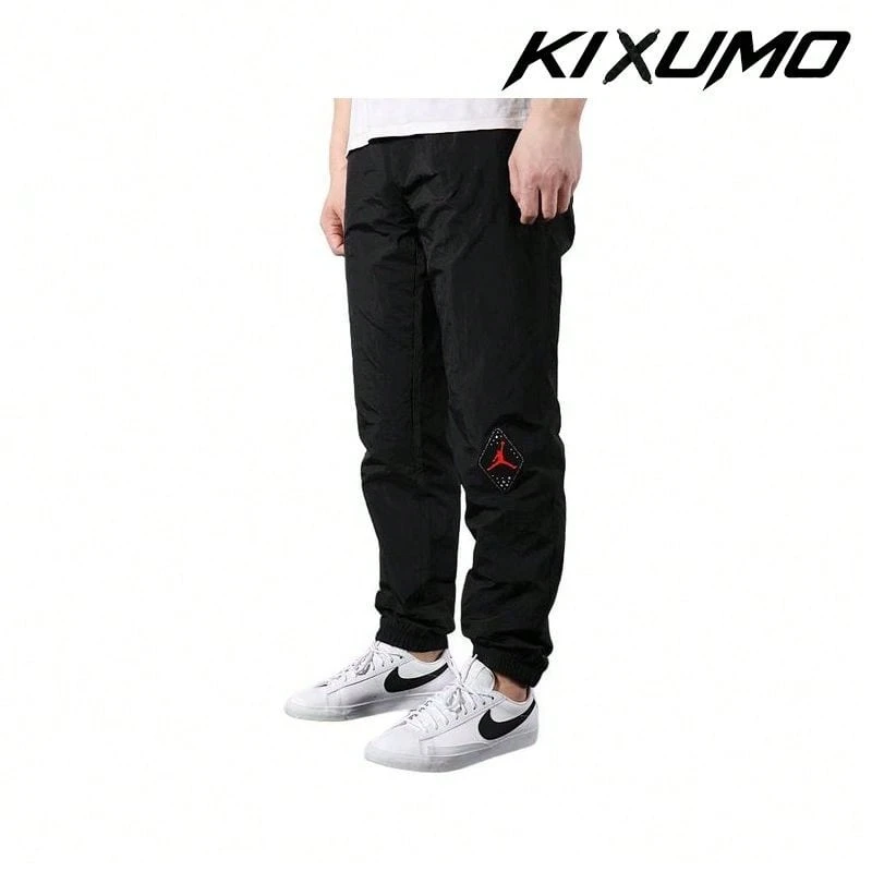 Jordan Lightweight Breathable Casual Lace-Up Running Pants Bottoms Men ...