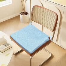 Sponge chair pad (40x40x3cm), built-in sponge filling, with rope ...