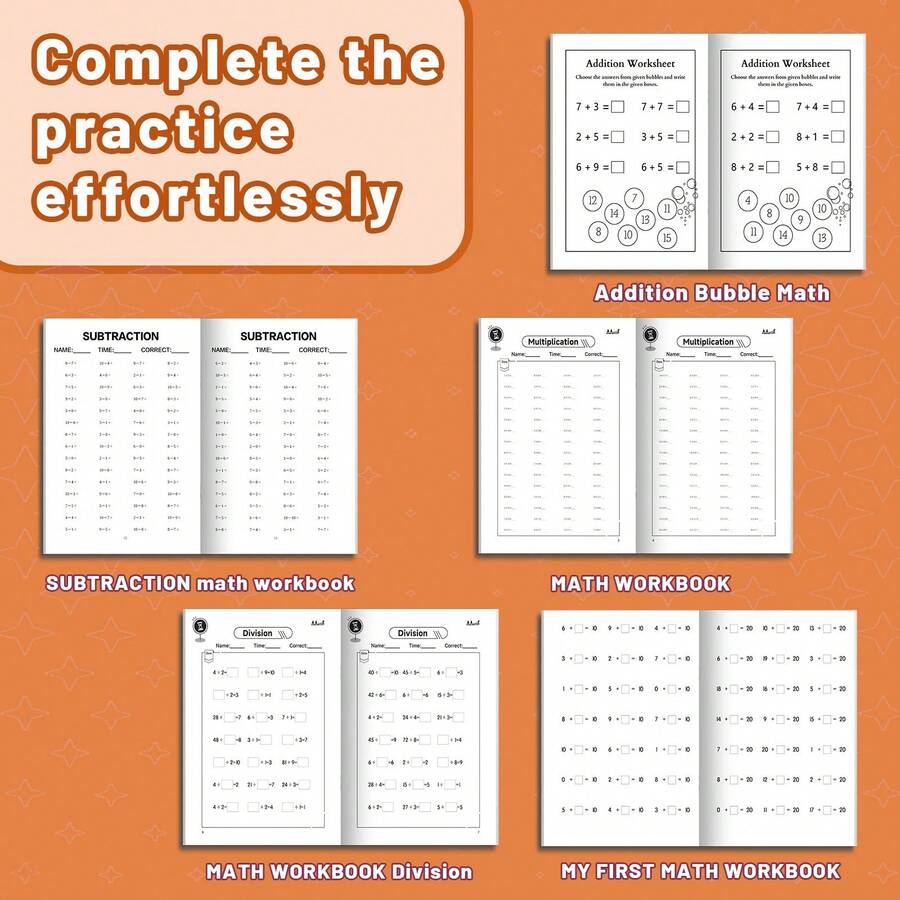 Complete Math Practice Workbook Series – Addition, Subtraction ...