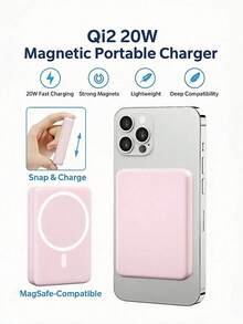This Magnetic Wireless Power Bank Is Compatible With IPhone 12/13/14/15 ...