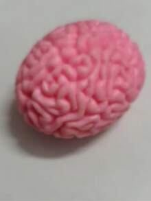 1pc Extra Large Brain Squeeze Toy - Stress Relief Squeeze Ball, Soft ...