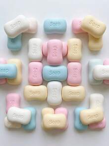 Soap-Shaped Squeeze Toy, Soft Elastic Stress Relief Fingertip Toy, Cute ...
