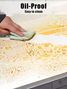 Multi-Size Roll HD Clear Table Protective Film, Adhesive Kitchen ...