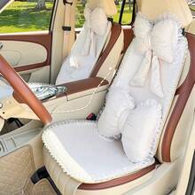 1pc Polka Dot Lace Pattern Floral Jacquard Breathable All-Season Car ...