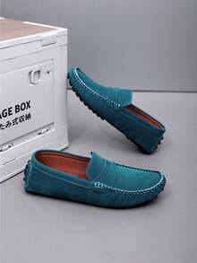 Men's Classic Casual Slip-On Lightweight Loafers, Comfortable Soft ...