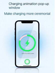 Magnetic Wireless Charging Power Bank, 5000mAh Capacity, Supports Up To ...