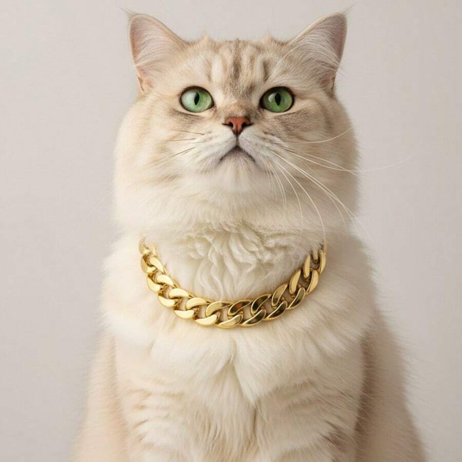 Ins Style Pet Necklace, Suitable For Cats And Dogs, 1-Piece, Simple And ...