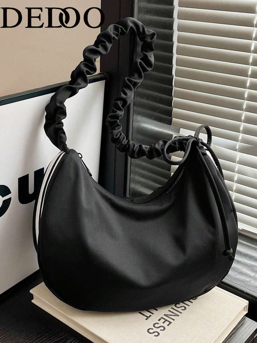 Dedoo Sports Crossbody Messenger Bag, Dumpling Shape, 2026 Spring New ...