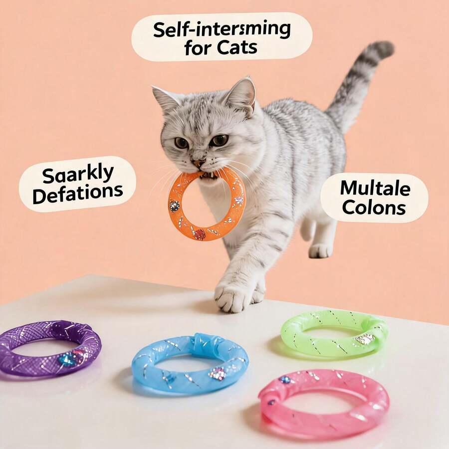 Soft Mesh Tube With Bell, Used For Self Entertaining Donut Toys, Can ...