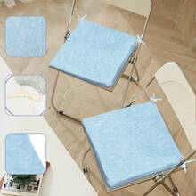 Sponge chair pad (40x40x3cm), built-in sponge filling, with rope ...