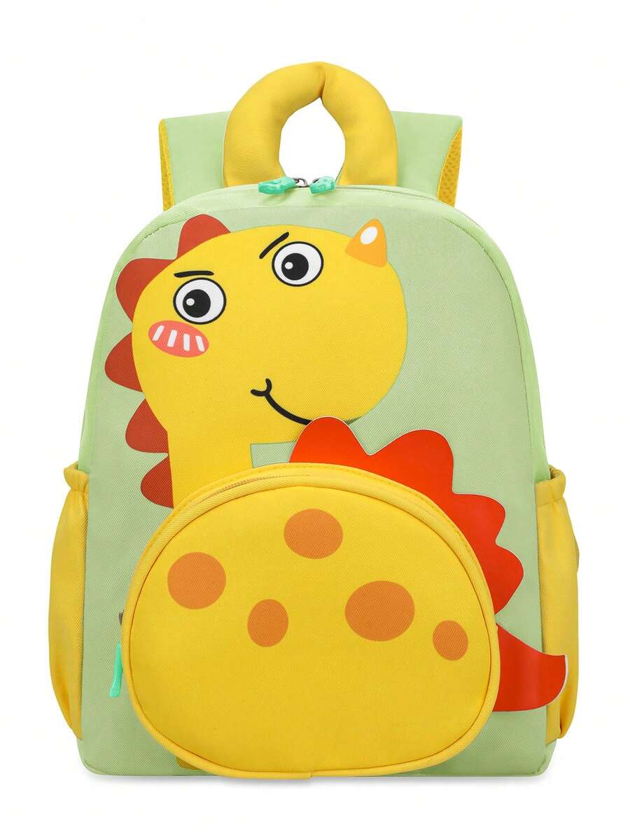 New Student Schoolbag Cute Cartoon Backpack Dinosaur Boys And Girls ...