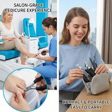 4-Piece Stainless Steel Nail Clipper Set - Professional Foot Care Tool ...