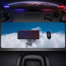 Shanyun Large Size Gaming Mouse Pad Landscape Natural Style Keyboard ...
