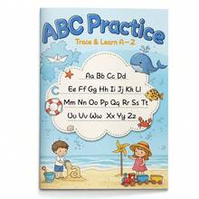 Alphabet Tracing Workbook – Practice Writing Uppercase/Lowercase ...