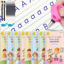 8pcs Magic Grooved Writing Practice Copybooks With Pens - Reusable ...