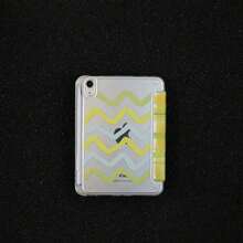 1pc Wave Stripe Multi-Fold Tablet Protective Case For Ipad 11(A16)2025 ...