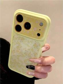 Flower Korean Ins Style Green Base Pink Floral 17 Phone Case ...