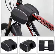 Bicycle Pannier Bag, Reflective Strip Bicycle Rear Rack Bag, Equipped ...