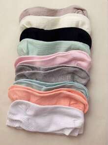 20 Pairs Of Women's Random Invisible Fashion Simple Versatile Cute ...