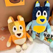 1pc 2026 New Bluey&Bingo, Bruy Mom And Dad Doll Family Plush Toy 28cm ...
