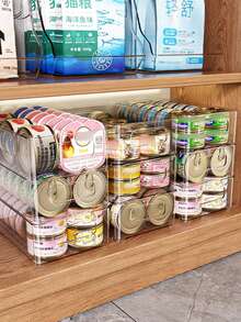 Pet Food Storage Box, Used For Cat And Dog Snack Storage, Kitchen ...