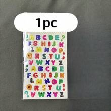 1 Peça Adesivos de Teclado com Alfabeto Colorido, Durável & Fácil de ...