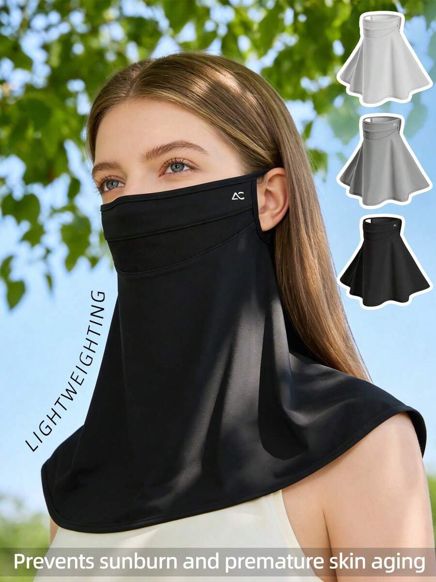 Full Face Waterproof Sun Protection Mask, Breathable Material, Suitable ...