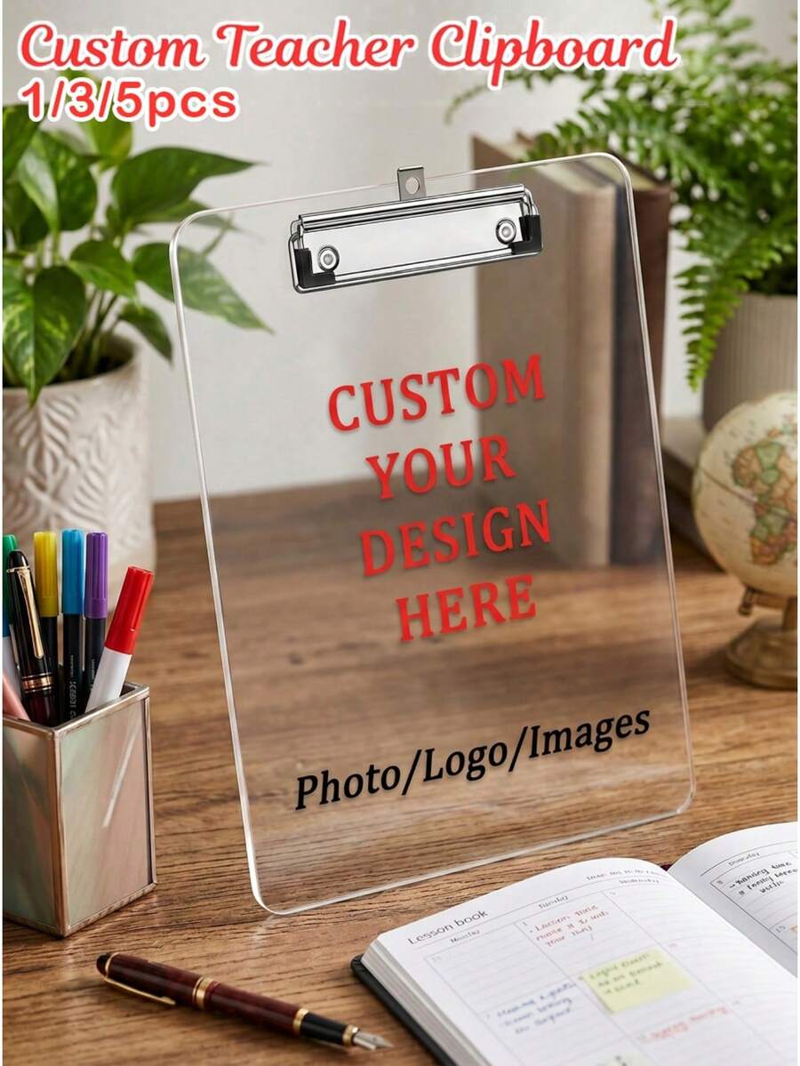 Customizable Transparent Acrylic Writing Boards, Printed With Your ...